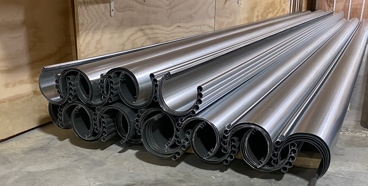 Galvanized Steel Gutter – Sunrise Half Round