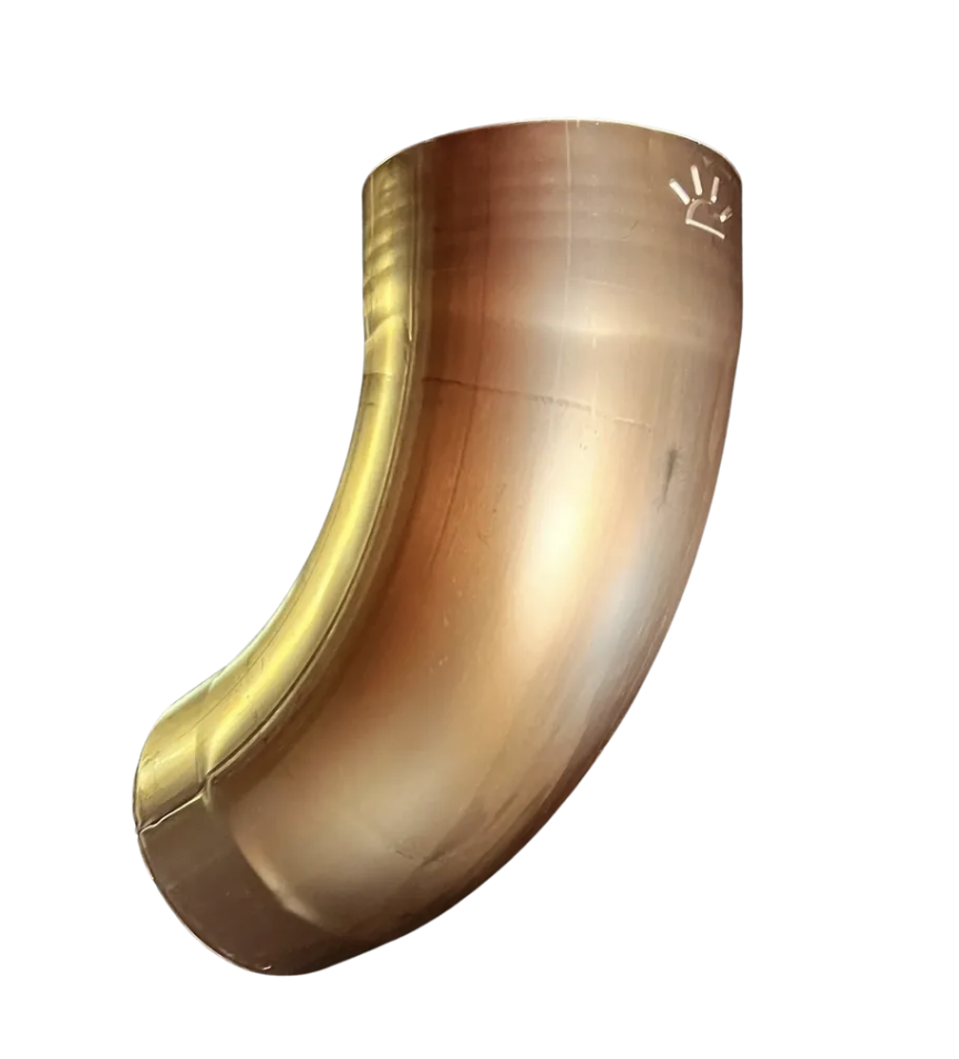 4" Plain Copper Elbows | Sunrise Copper Elbow – Sunrise Half Round