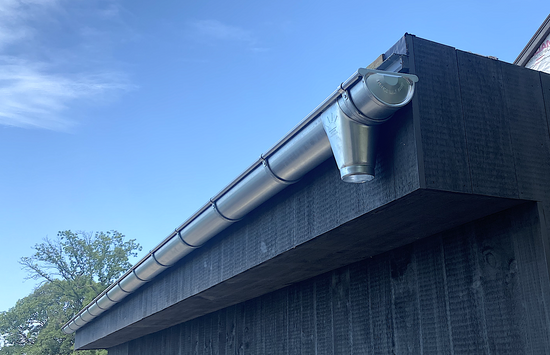 6" Heavy Duty Galvanized Steel Gutter Bracket | Sunrise Half Round ...