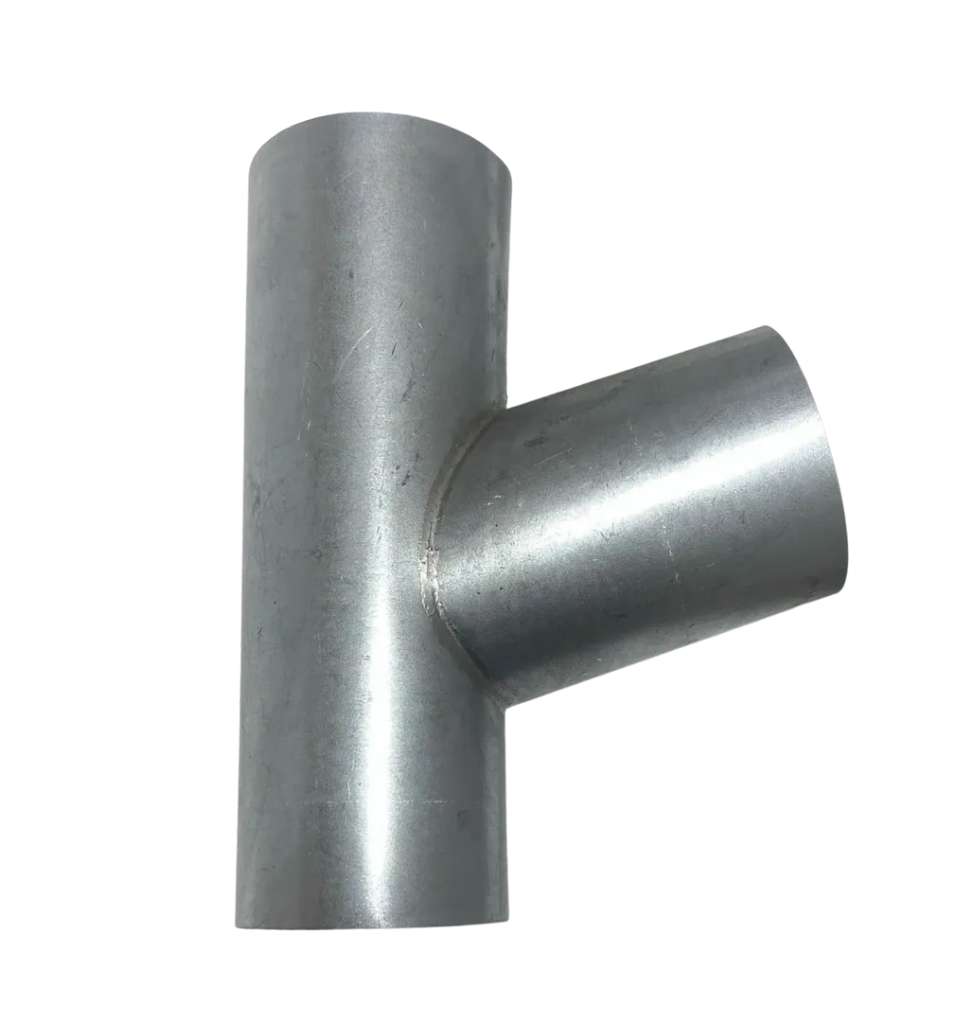 4” Downspout Y-Connector | Galvanized Steel Downspout – Sunrise Half Round